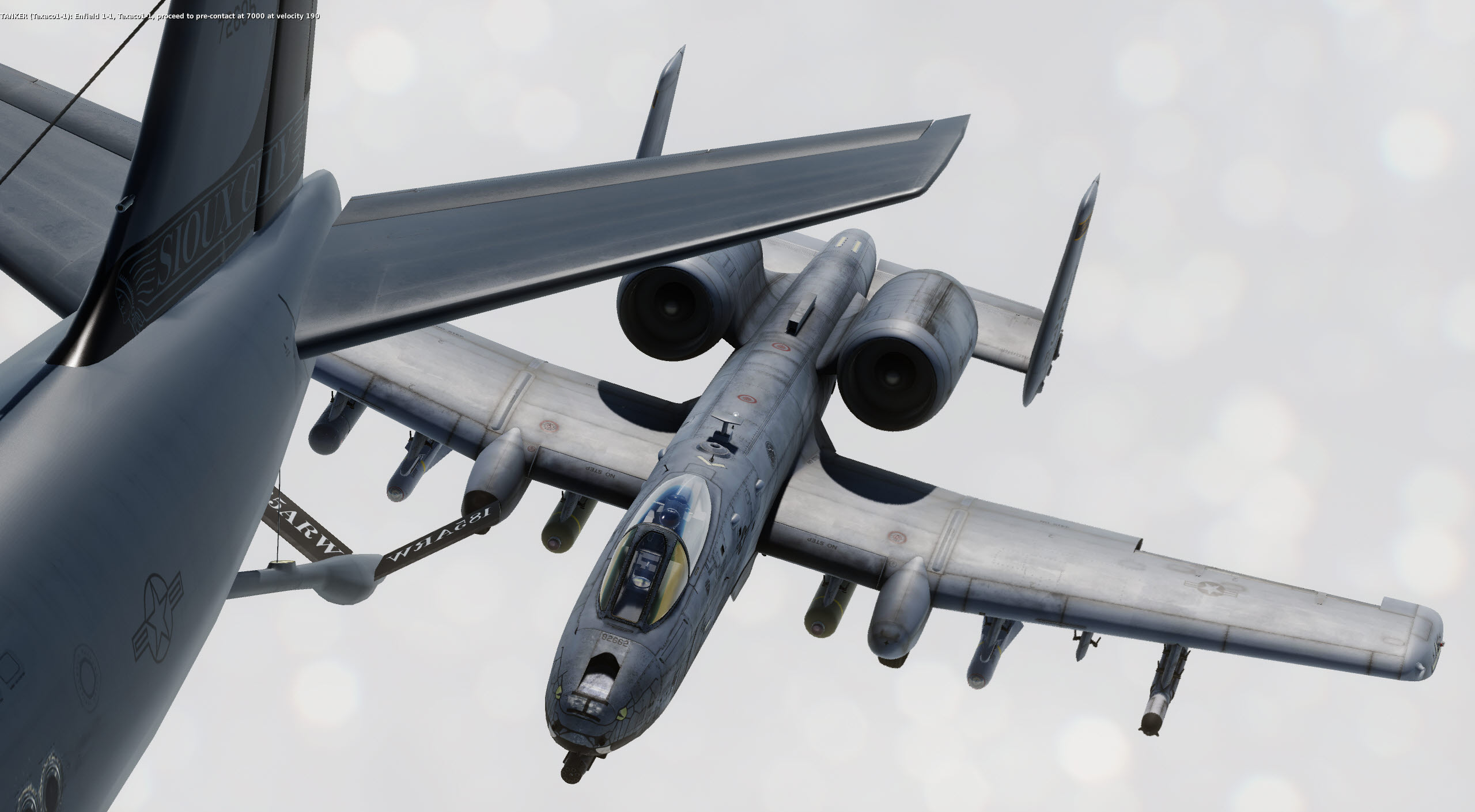 KC-135 IA ANG 185th ARW Sioux City HD 4K